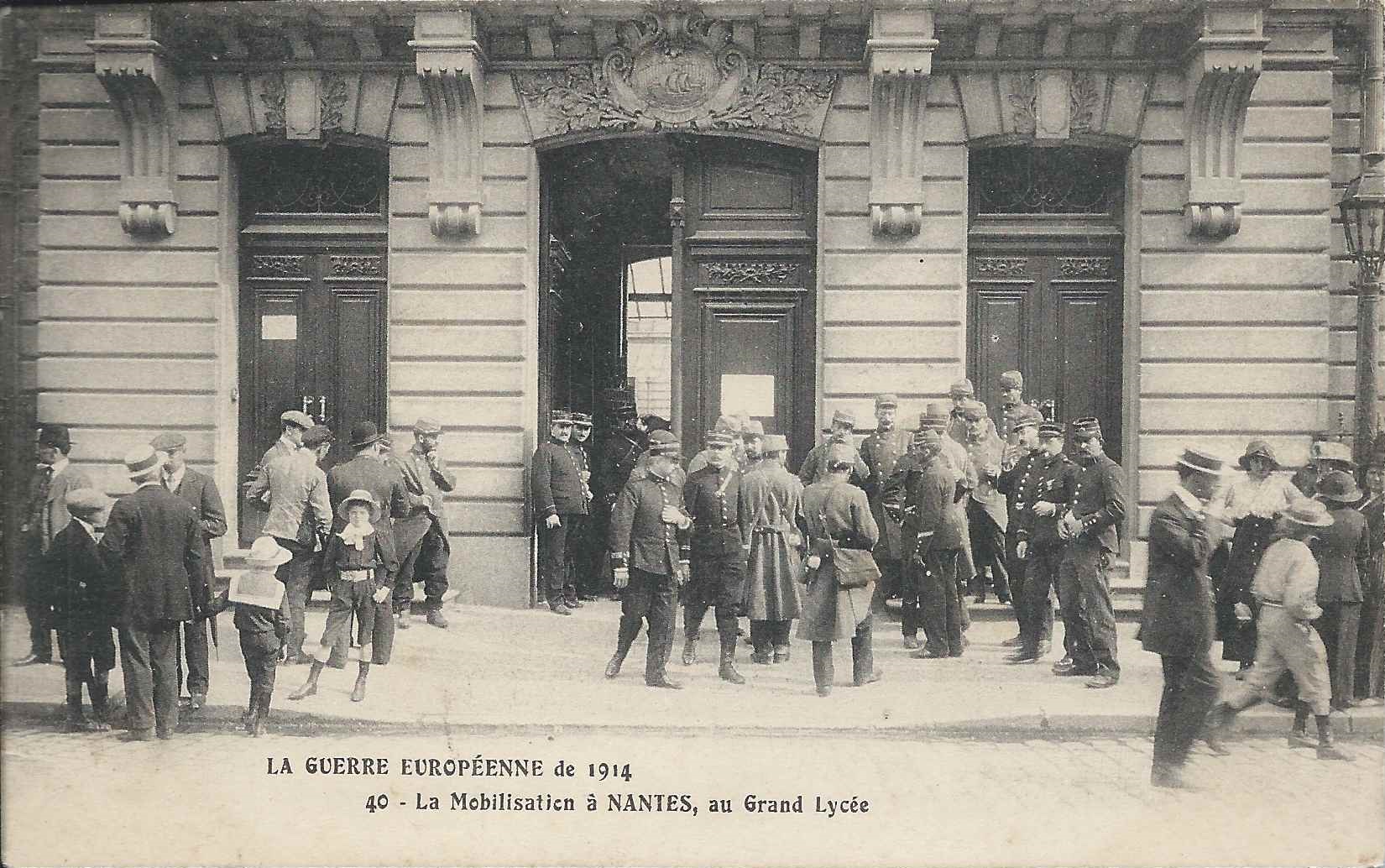 La Mobilisation à Nantes | 1913 - 1919 Nos Ans Criés - COMITE DE L ...